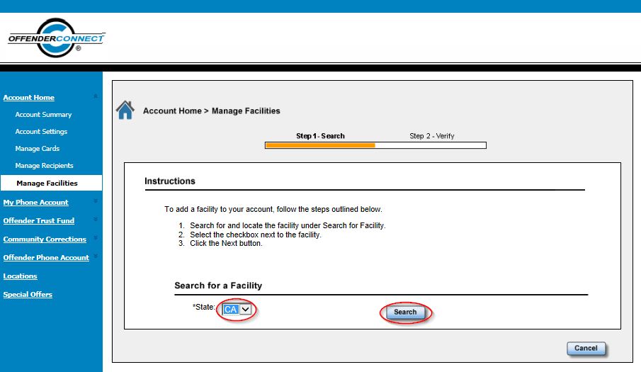 Account Signup Instructions — Los Angeles County Sheriff’s Department | GTL