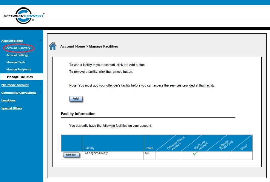 Account Signup Instructions — Los Angeles County Sheriff’s Department | GTL