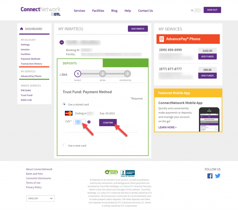5 Payment Method Stored Card Cvv Gtl